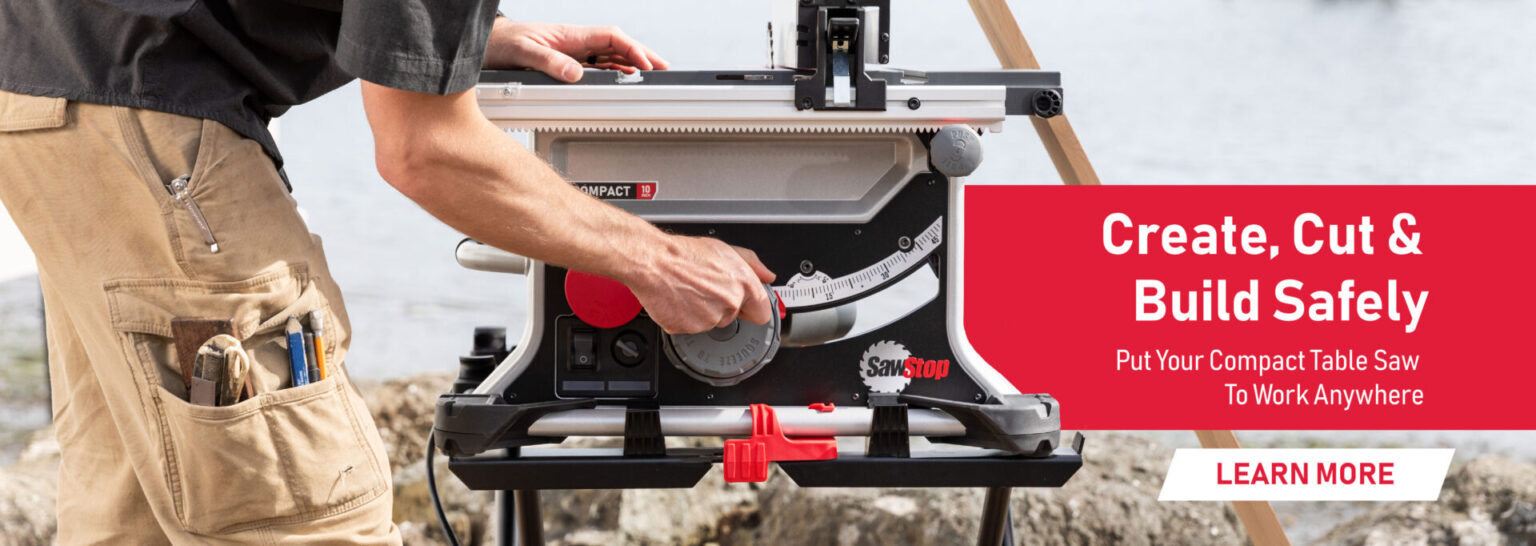 America's #1 table saw. The leader in table saw safety | SawStop