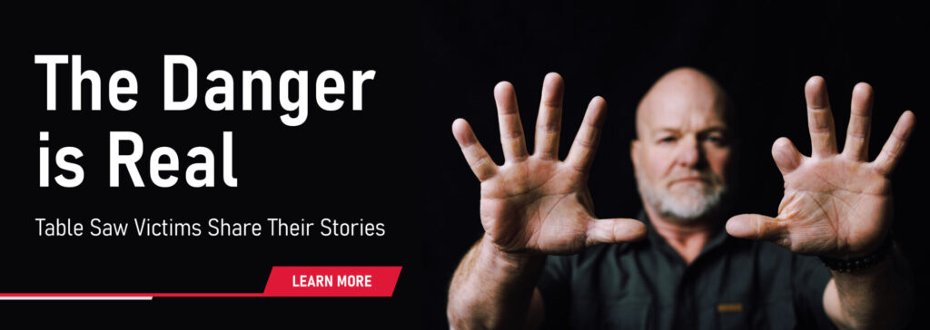 America's #1 table saw. The leader in table saw safety | SawStop