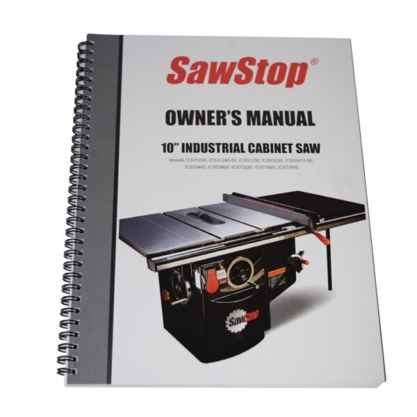Manuals - Sawstop
