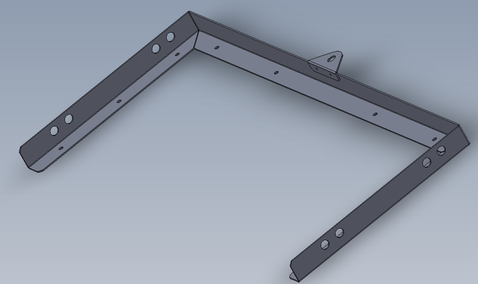 PFA Extension Table Mounting Bracket - Sawstop